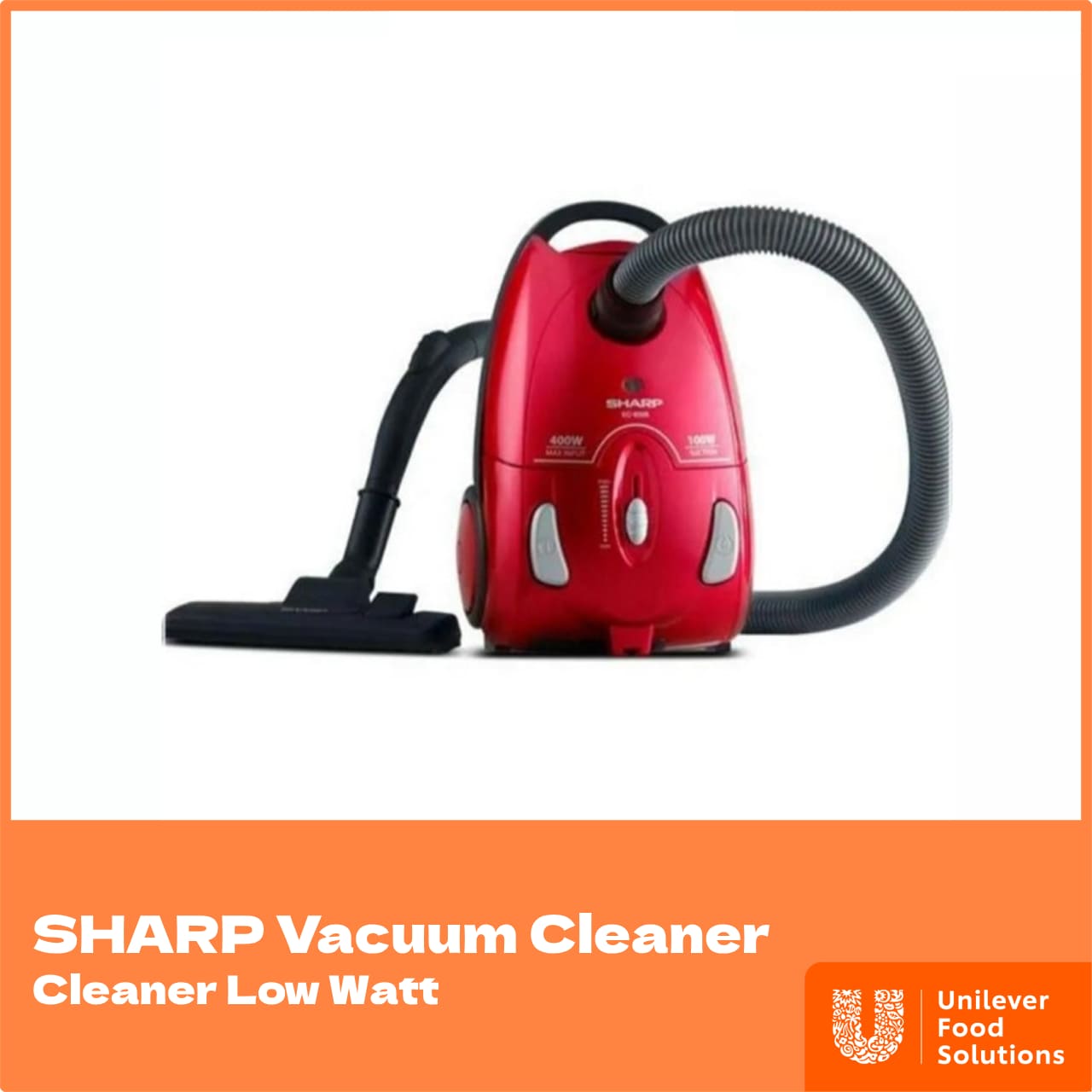 SHARP VACUUM CLEANER LOW WATT